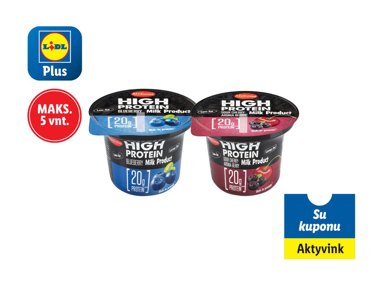 „Jogurtas su padidintu baltymų kiekiu“ parduotuvėje „Lidl“ | Mazuma.lt