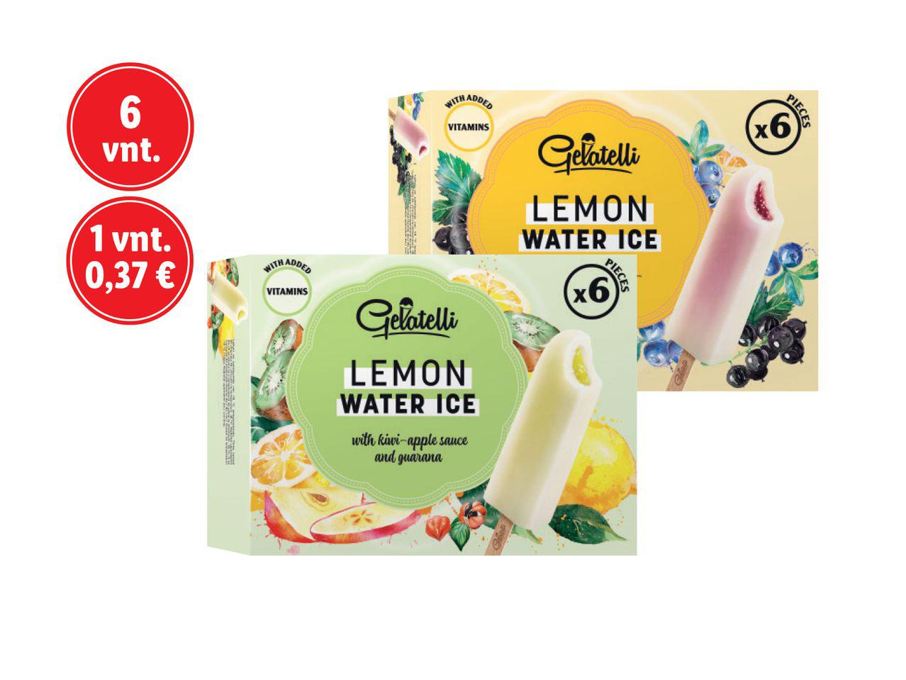 „Valgomieji ledai „Lemon Water Ice““ parduotuvėje „Lidl“ | Mazuma.lt