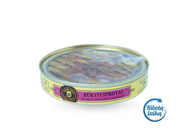 „Rūkyti šprotai aliejuje su aitriaisiais pipirais“ parduotuvėje „Lidl ...