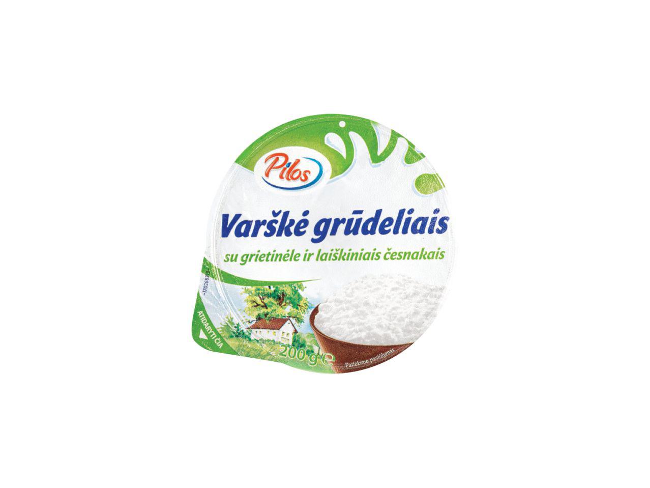 „Varškė grūdeliais su laiškiniais česnakais“ parduotuvėje „Lidl ...