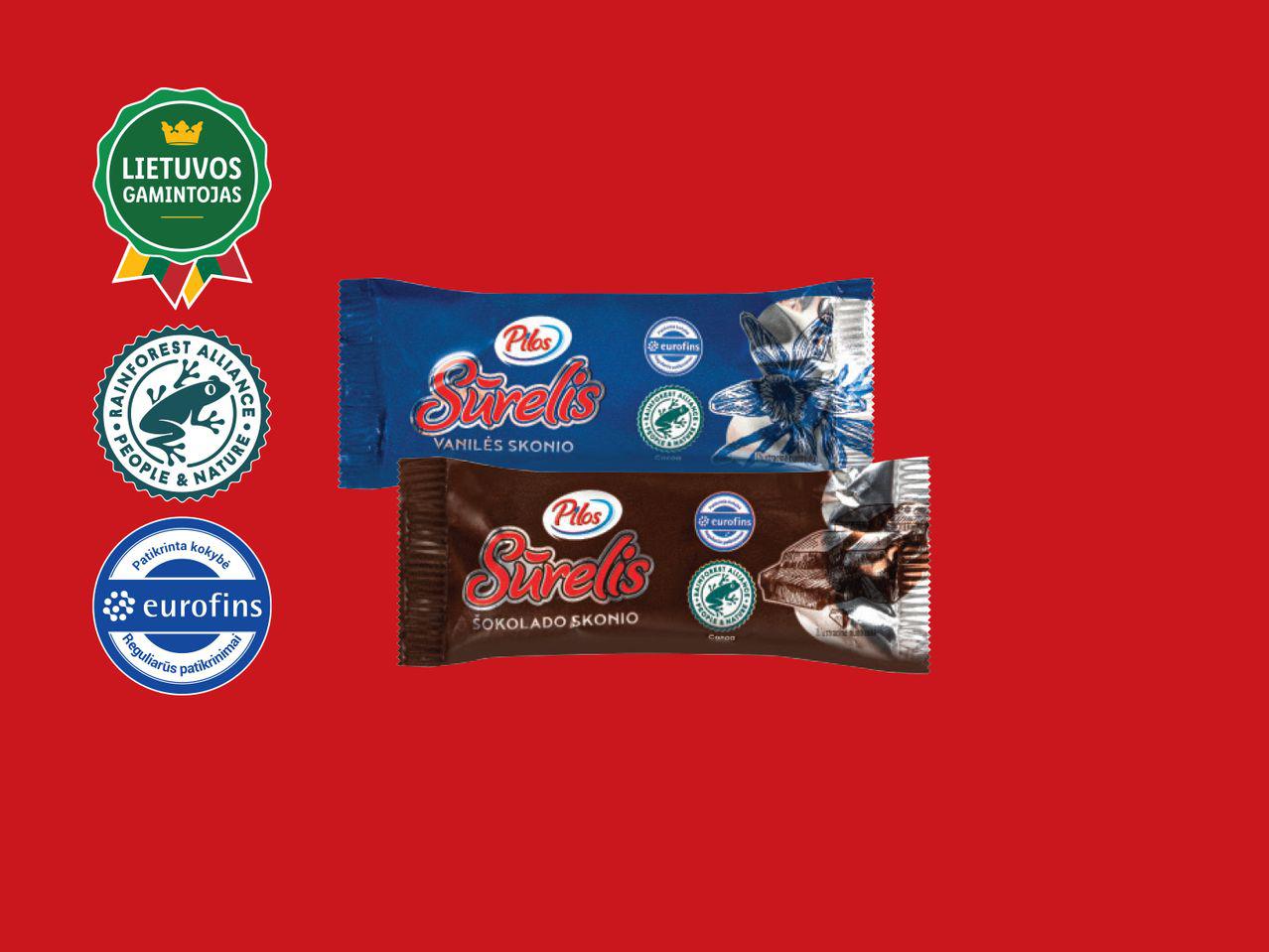 „Glaistytas vanilės skonio varškės sūrelis“ parduotuvėje „Lidl“ | Mazuma.lt