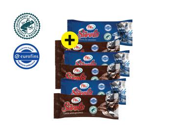 „Glaistytas šokolado skonio varškės sūrelis“ parduotuvėje „Lidl ...