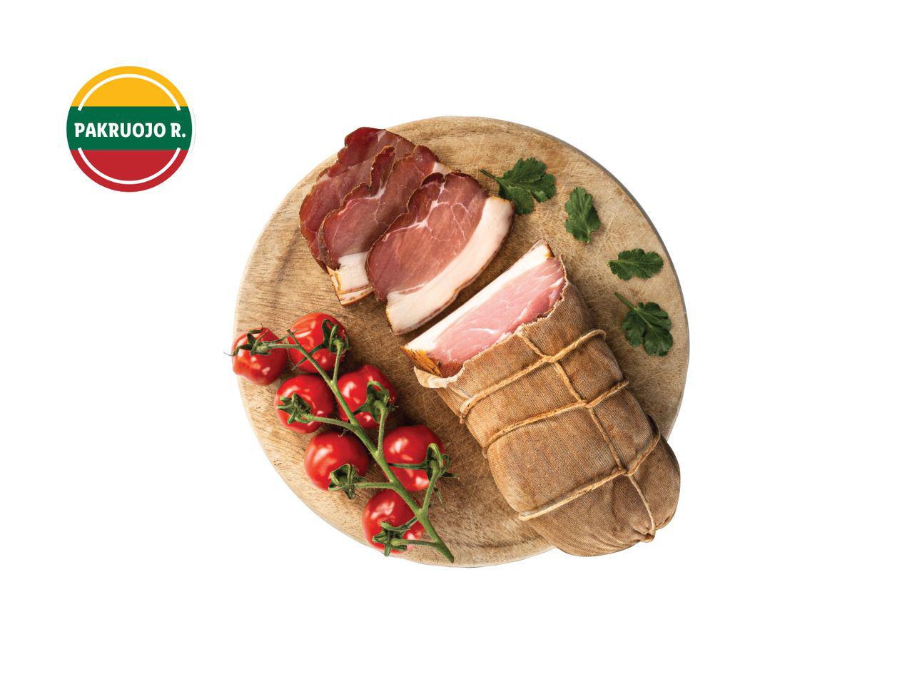 „Vytintas „Serrano“ kumpis“ parduotuvėje „Lidl“ | Mazuma.lt