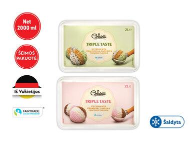 „Valgomieji ledai „Triple taste““ parduotuvėje „Lidl“ | Mazuma.lt