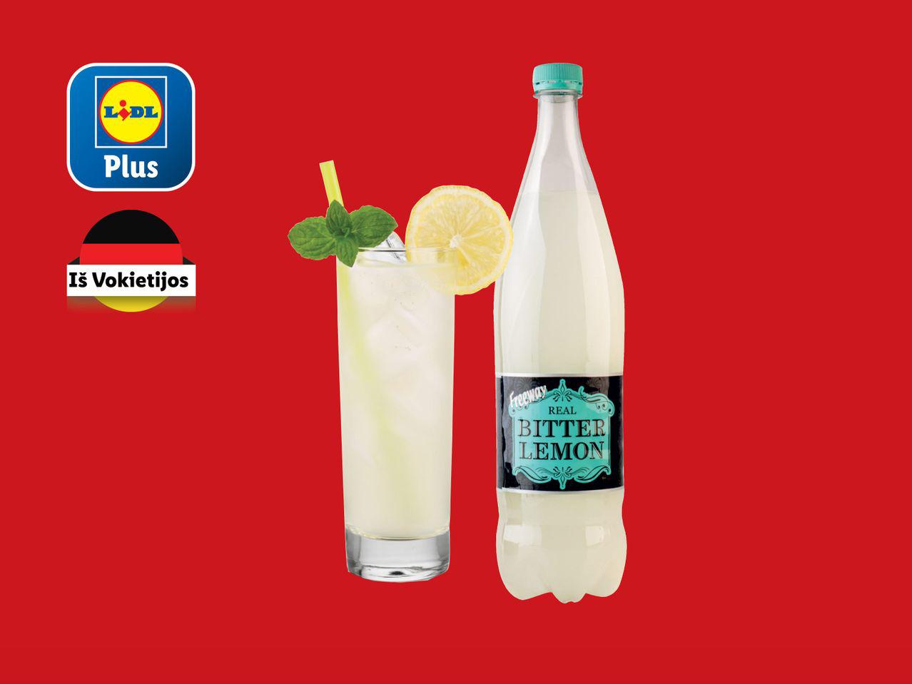 „Gazuotas gaivusis gėrimas „Bitter Lemon““ parduotuvėje „Lidl“ | Mazuma.lt