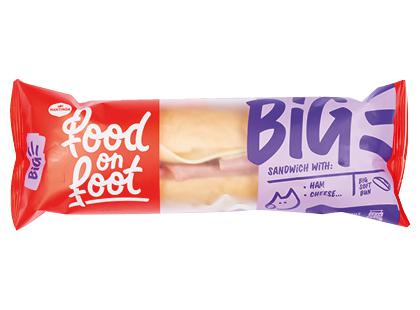 „Sumuštinis BIG SUBMARINAS su kumpiu ir sūriu, 255 g“ parduotuvėje ...