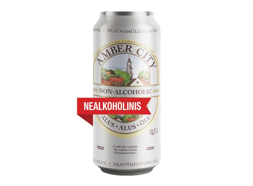 Mazuma.lt | „Nealkoholinis alus AMBER CITY, 500 ml“ parduotuvėje „Maxima“