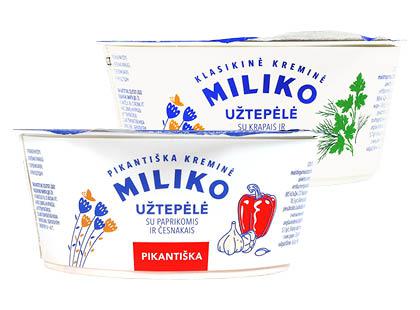 Mazuma.lt | „Užtepėlė MILIKO, 2 rūšių, 140 g“ parduotuvėje „Maxima“