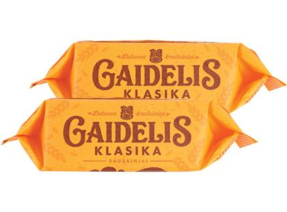 Mazuma.lt | „Sausainiai GAIDELIS KLASIKA, 2 pak. x 160 g“ parduotuvėje ...