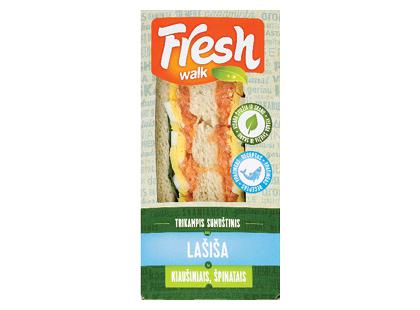 Mazuma.lt | „Sumuštinis su rūkyta lašiša, kiaušiniais, špinatais FRESH ...
