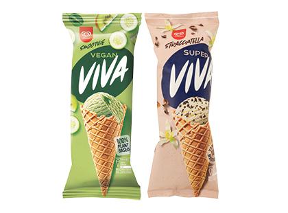 „Valgomieji ledai ragelyje SUPER VIVA, 2 rūšių, 96–100 g“ parduotuvėje ...