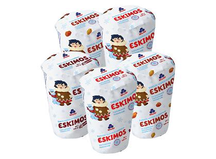 Mazuma.lt | „Valgomieji ledai ESKIMOS, 3 rūšių, 5 pak. x 65 g ...
