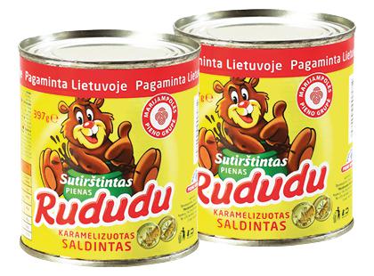 Mazuma.lt | „Karamelizuotas saldintas sutirštintas pienas RUDUDU, 2 ...