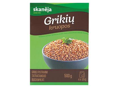 „Grikių kruopos SKANĖJA, 1 dėž. (4 pak. x 125 g)“ parduotuvėje „Maxima ...