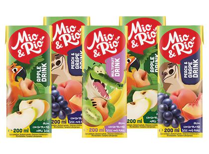 Mazuma.lt | „Sulčių gėrimas MIO & RIO, 3 rūšių, 5 pak. × 200 ml“ akcija ...