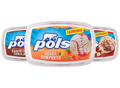 „Ledai POLS, 3 rūšių, 400 g“ akcija parduotuvėje „Maxima“ | Mazuma.lt