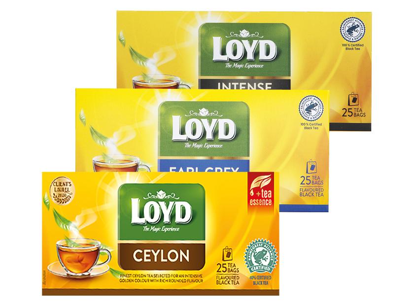 „Juodoji arbata LOYD, 3 rūšių, 50 g“ parduotuvėje „Maxima“ | Mazuma.lt