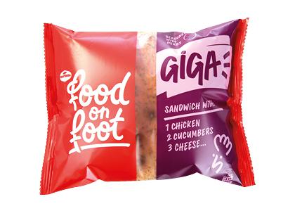 „Sumuštinis MANTINGA FOCACCIA su kumpiu, sūriu ir švelniu padažu, 200 g ...