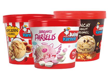 Mazuma.lt | „Valgomieji ledai BALTOJI VARNELĖ, 3 rūšių, 500–550 g ...