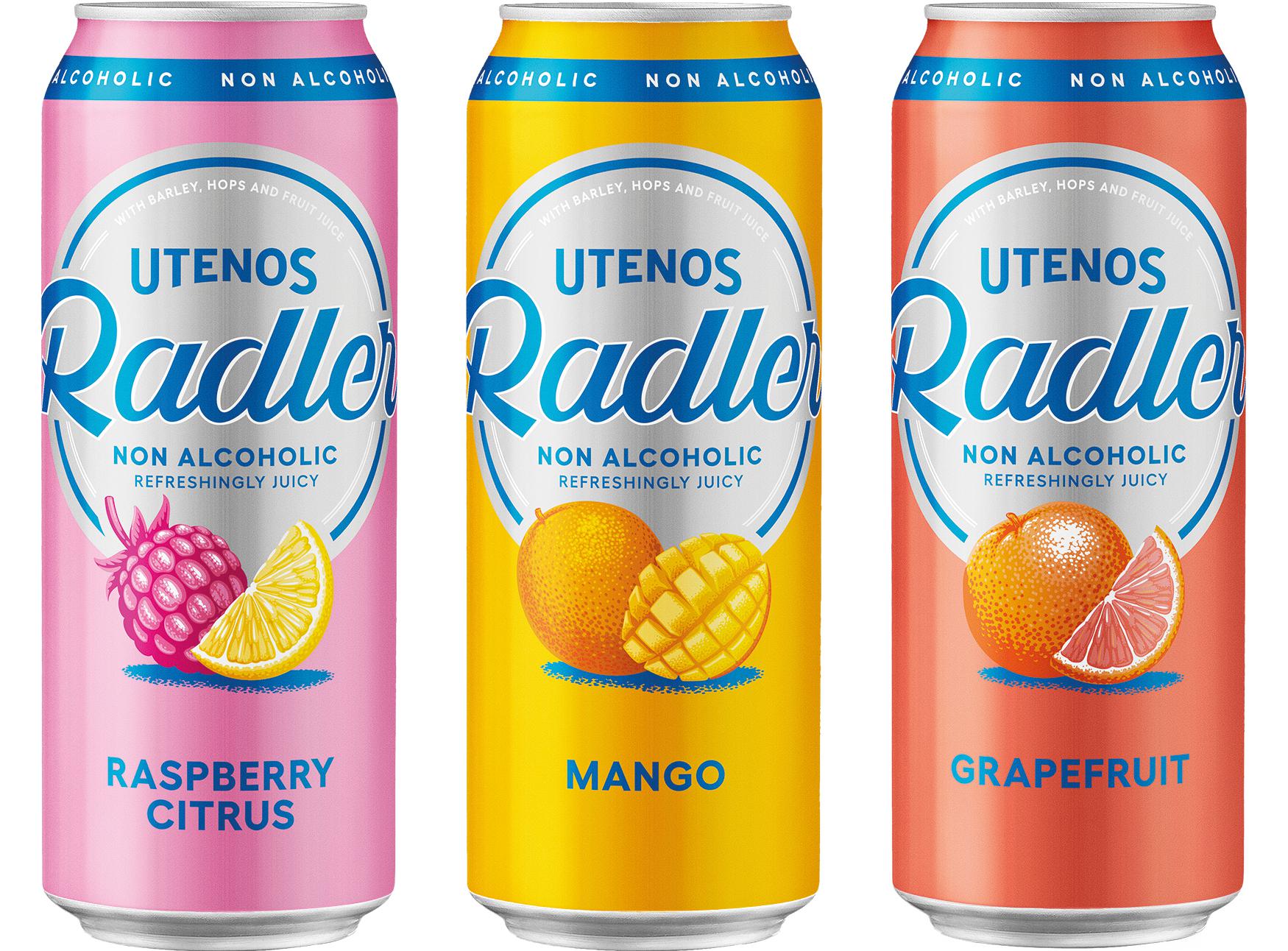 „Nealkoholiniams alaus kokteiliams UTENOS RADLER“ parduotuvėje „Maxima ...