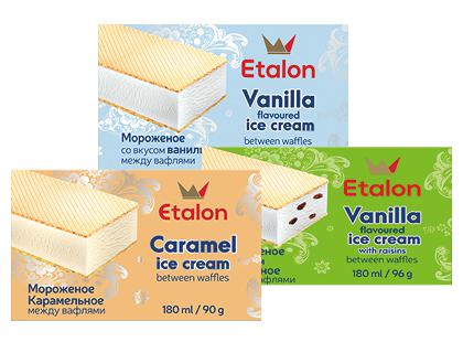 „Valgomieji ledai ETALON, 3 rūšių, 180 ml“ parduotuvėje „Maxima ...