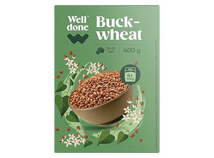 „Grikiai WELL DONE, 1 dėž. (4 pak. x 100 g)“ parduotuvėje „Maxima ...