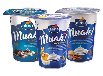 Mazuma.lt | „Jogurtas ALMA, 3 rūšių, 6,5–7,8 % rieb., 380 g ...