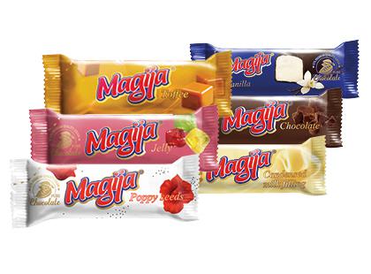 „Glaistyti varškės sūreliai MAGIJA, 10 rūšių, 20–24 % rieb., 3 pak. x ...