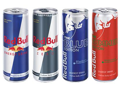 Mazuma.lt | „Energinis gėrimas RED BULL, 7 rūšių, 2 skard. x 250 ml ...
