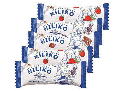 „Glaistytas desertas MILIKO, 3 rūšių, 5 pak. x 35 g“ parduotuvėje ...