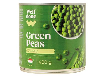 Mazuma.lt | „Konservuoti žirneliai WELL DONE, 400 g“ parduotuvėje „Maxima“