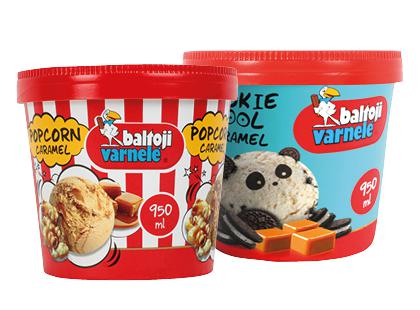 „Valgomieji ledai BALTOJI VARNELĖ, 2 rūšių, 550 g“ parduotuvėje „Maxima ...