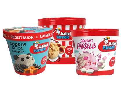 Mazuma.lt | „Valgomieji ledai BALTOJI VARNELĖ, 3 rūšių, 510‒550 g ...