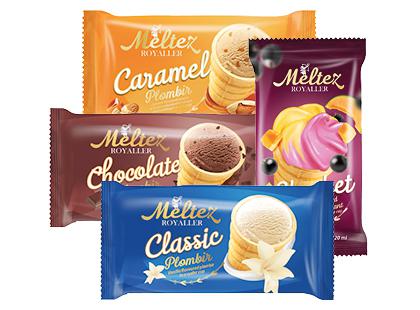 „Valgomieji ledai MELTEZ, 4 rūšių, 120 ml“ parduotuvėje „Maxima ...