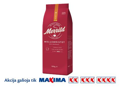 „Malta kava MERRILD DEN ORIGINALE, 500 g“ parduotuvėje „Maxima“ | Mazuma.lt