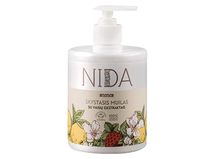 „Skystasis muilas NIDA su vaisių ekstraktais, 500 ml“ akcija ...