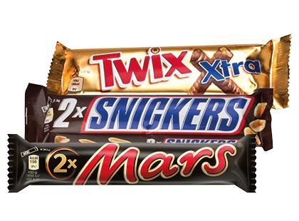 Mazuma.lt | „Šokoladinis batonėlis TWIX XTRA; SNICKERS 2X; MARS TWO ...