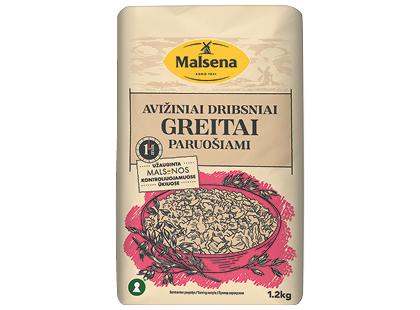 „Greitai paruošiami avižiniai drisbniai MALSENA*, 1,2 kg“ akcija ...
