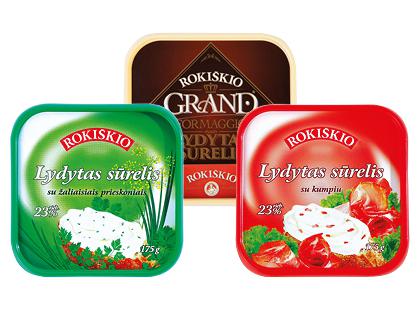Mazuma.lt | „ROKIŠKIO lydytas sūrelis, 3 rūšių, 23 % rieb., 175 g ...