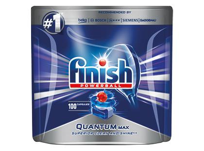 „Indaplovių tabletės FINISH QUANTUM MAX, 1 dėž. (100 vnt ...
