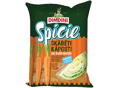 „Rauginti kopūstai su morkomis DIMDINI, fasuoti, 850 g“ akcija ...