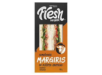 „Sumuštinis su plėšyta jautiena, paprika ir špinatais FRESH WALK, 160 g ...