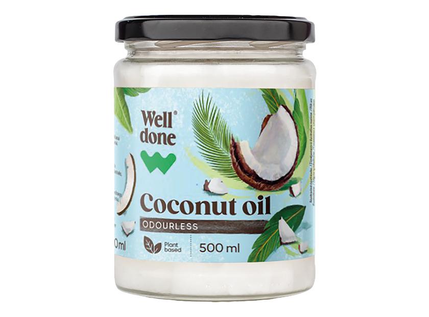 „Rafinuotas kokosų aliejus WELL DONE, 500 ml“ parduotuvėje „Maxima ...