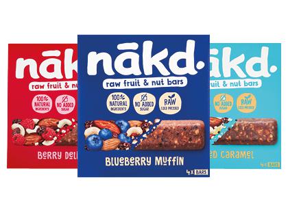 Mazuma.lt | „Batonėlis NAKD, 3 rūšių, 1 dėž. (4 pak. x 35 g ...