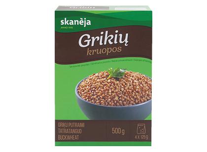Mazuma.lt | „Grikių kruopos SKANĖJA, 1 dėž. (4 pak. x 125 g ...