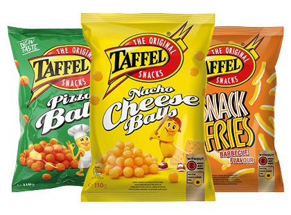 Mazuma.lt | „Kukurūzų traškučiai TAFFEL, 3 rūšių, 110 g“ parduotuvėje ...
