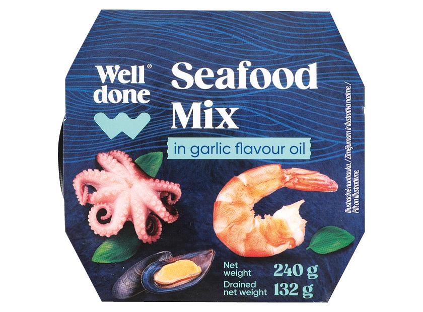 Mazuma.lt | „Marinuotas jūrų gėrybių mišinys česnakų skonio aliejuje ...