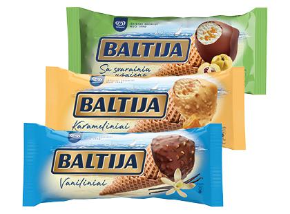 „Valgomieji ledai BALTIJA, 3 rūšių, 83–95 g“ parduotuvėje „Maxima ...