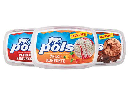 „Valgomieji ledai POLS, 3 rūšių, 400 g“ parduotuvėje „Maxima“ | Mazuma.lt