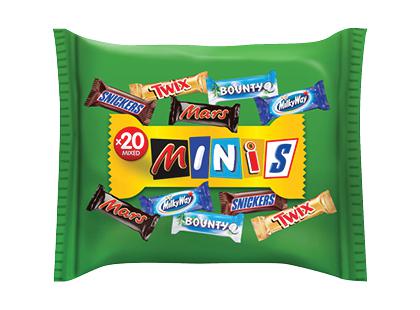Mazuma.lt | „Šokoladinių batonėlių rinkinys MIXED MINIS, 400 g ...